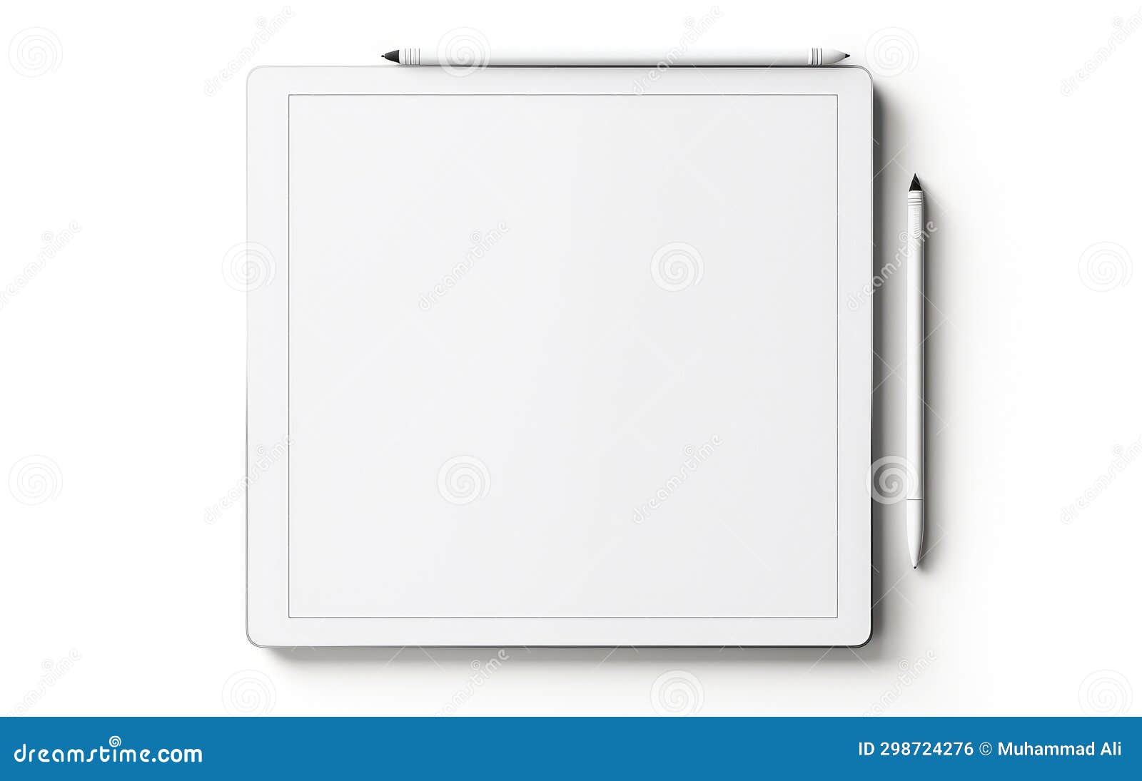 Professional Note Taking Tool on White Background Stock Photo - Image ...