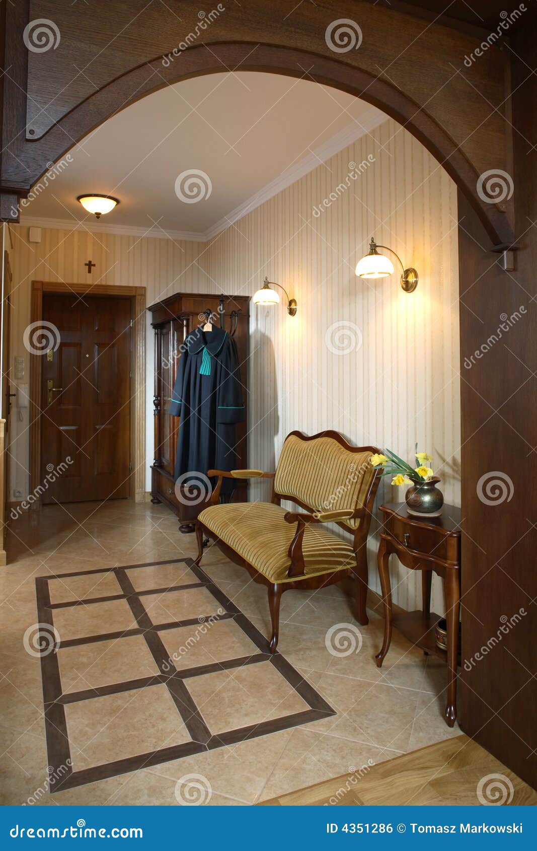 Professional Office Entry stock photo. Image of decorative - 4351286