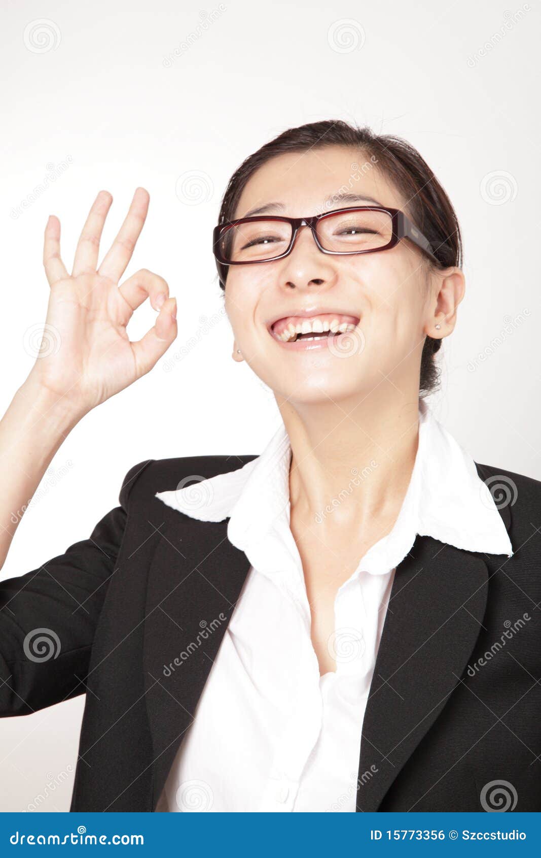 Professional office lady stock photo. Image of serving - 15773356