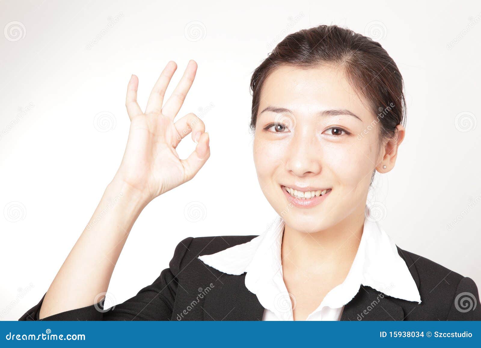 Professional office lady stock photo. Image of japanese - 15938034