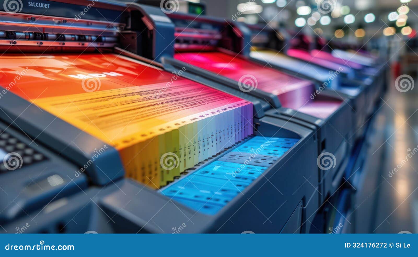 Professional Office Plotter and Printer with Color Ribbons for High ...