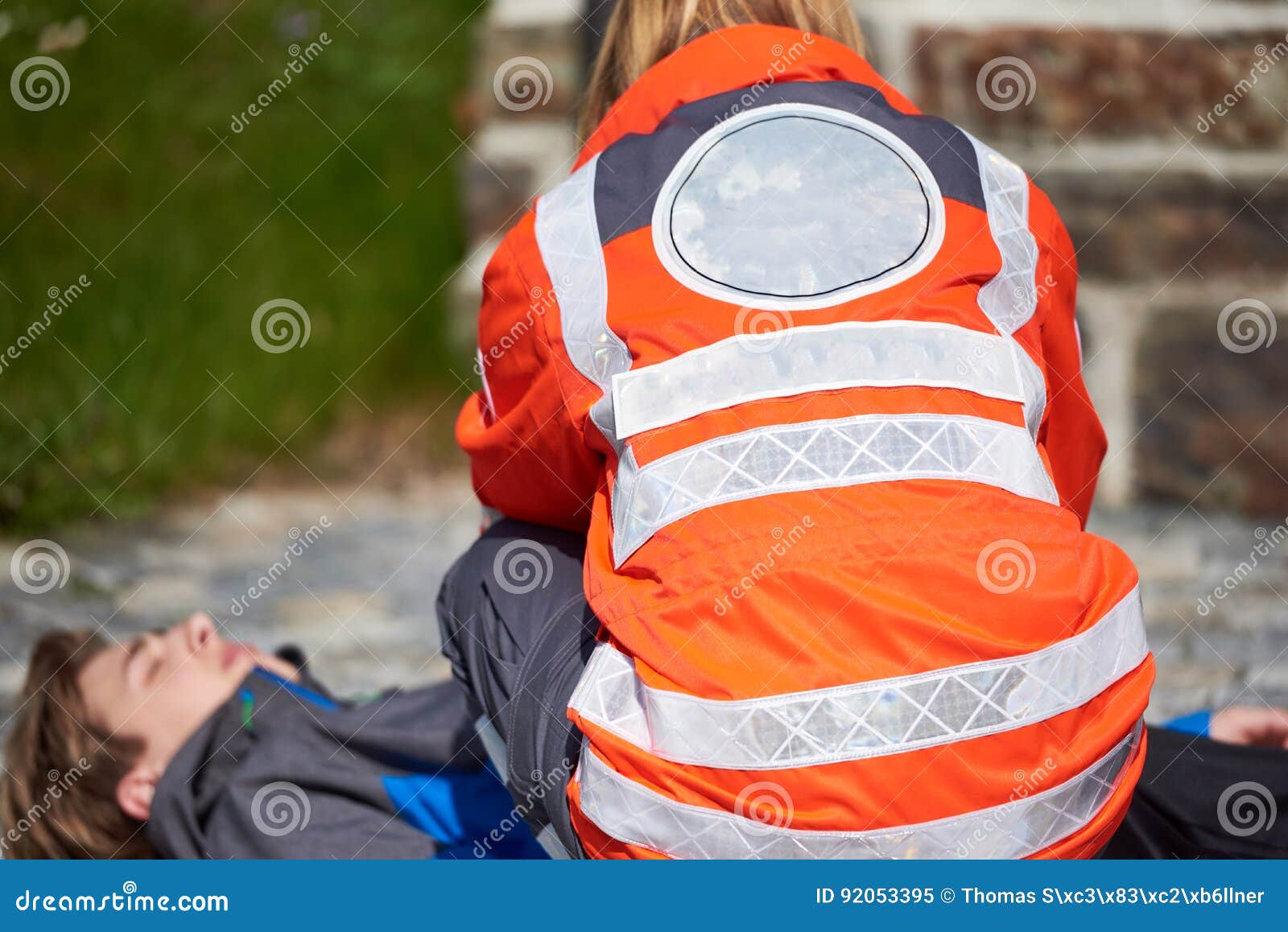 Professional paramedic stock image. Image of medical - 92053395
