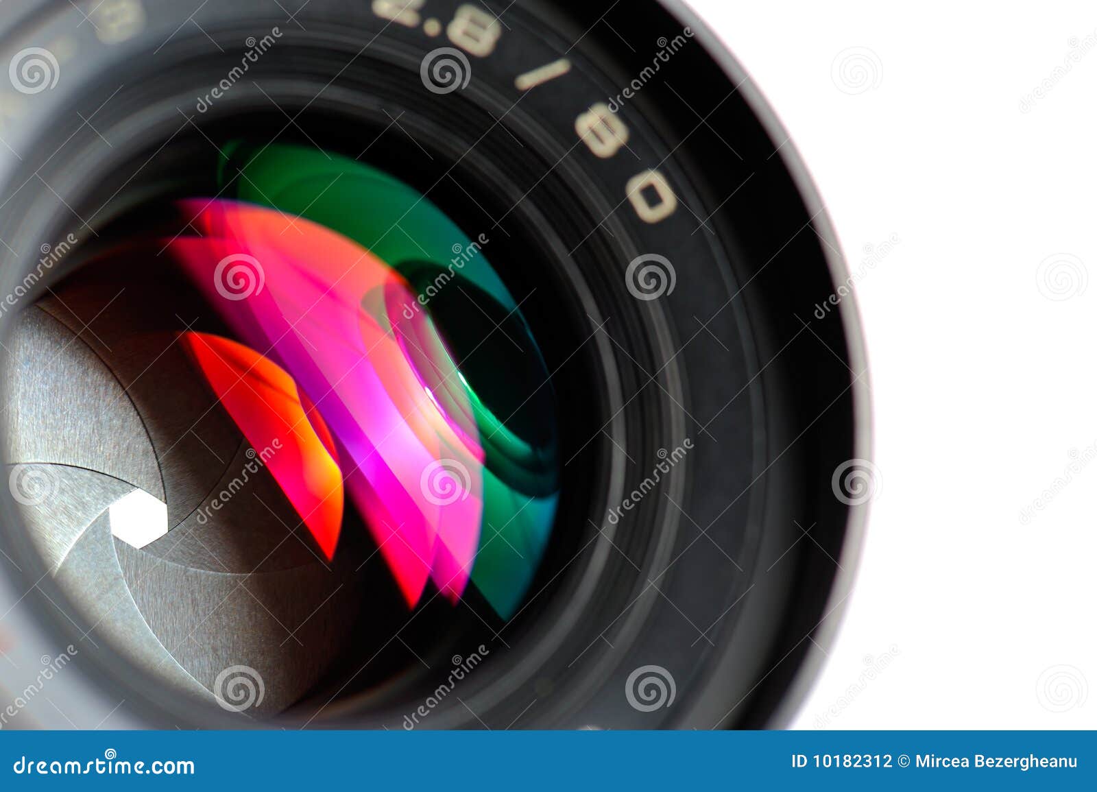 Professional photo lens stock photo. Image of close, action - 10182312