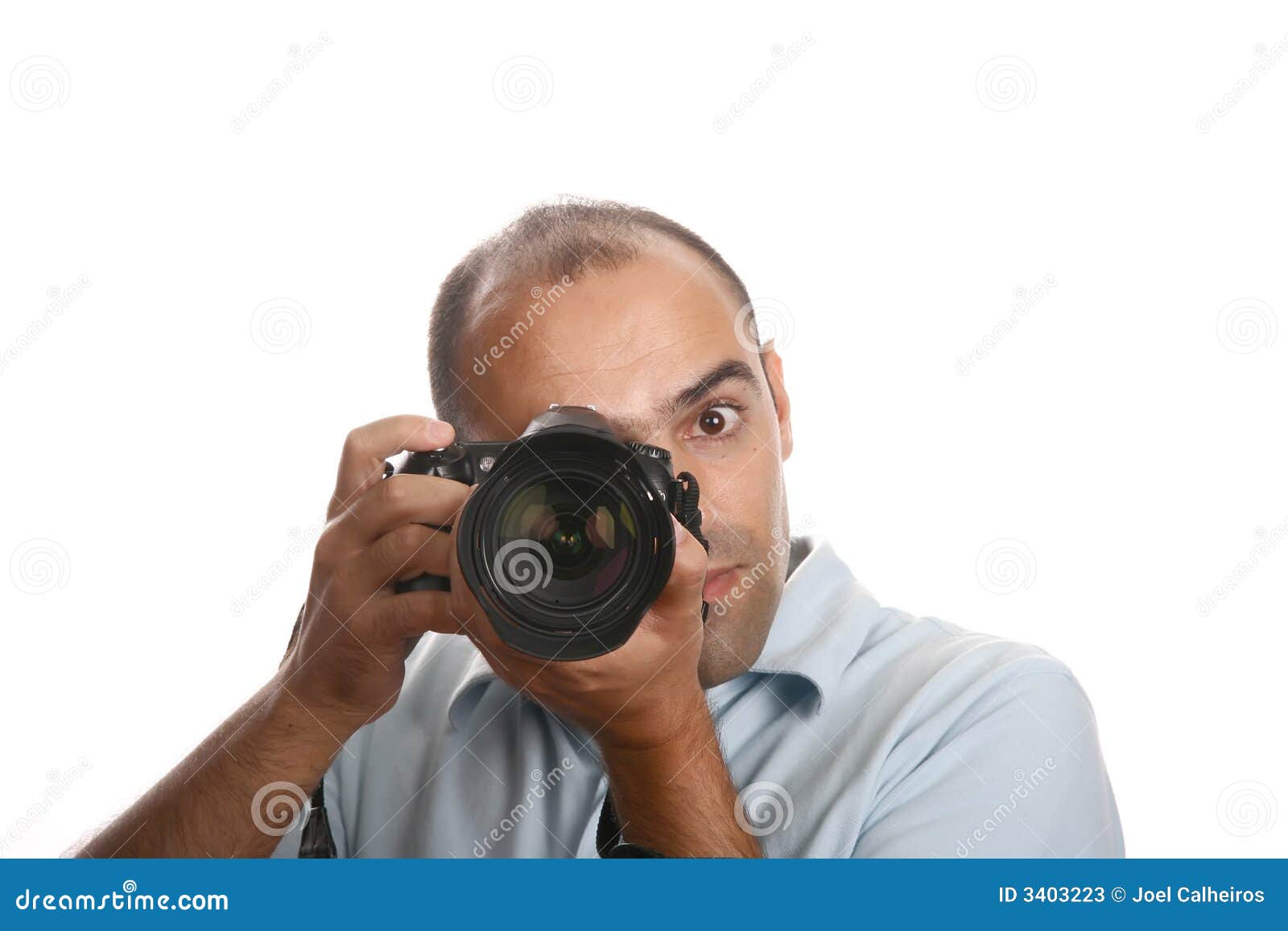 Professional Photographer stock image. Image of photographer - 3403223