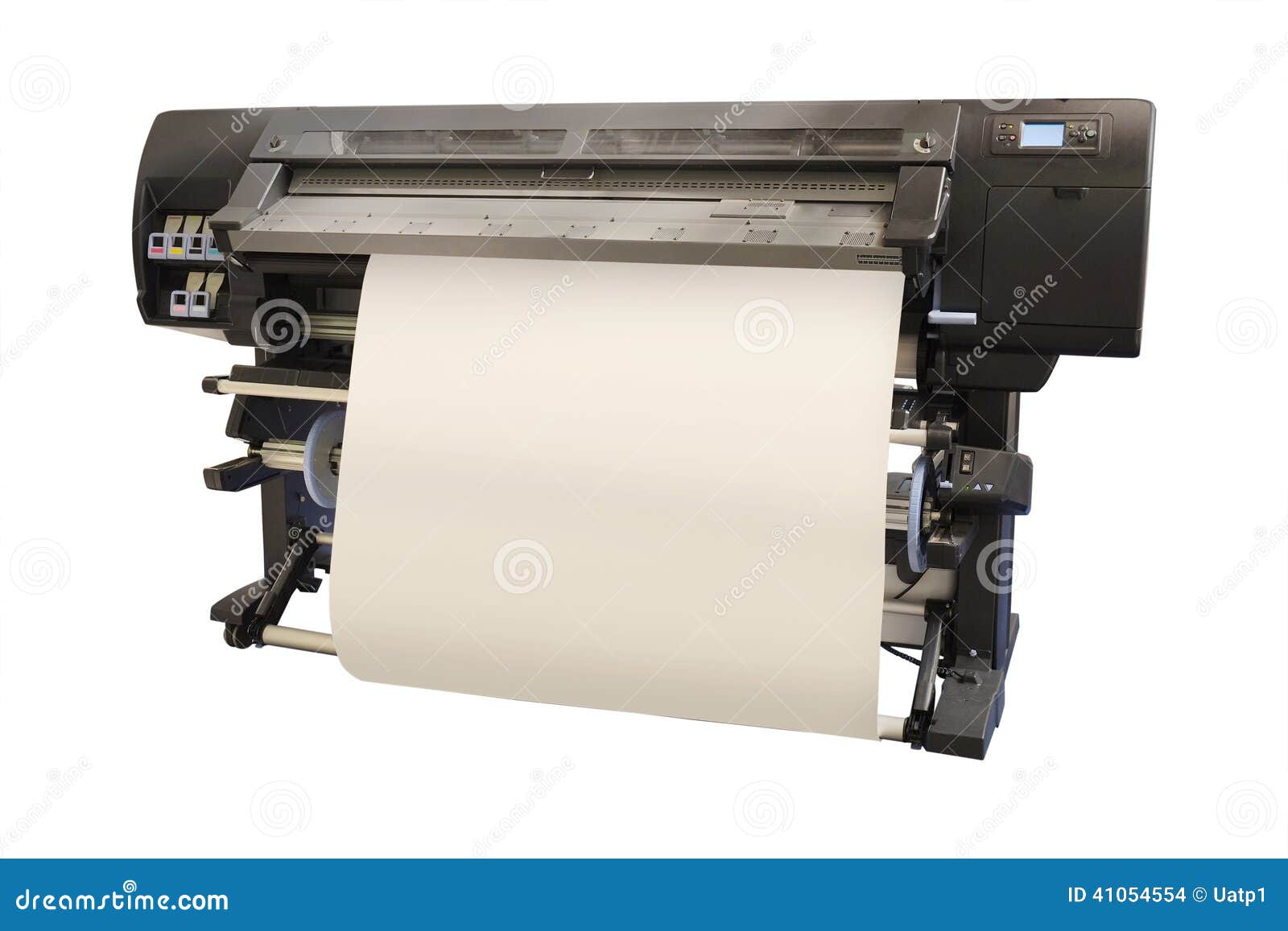 Professional Printing Machine Stock Photo - Image of white, printing ...
