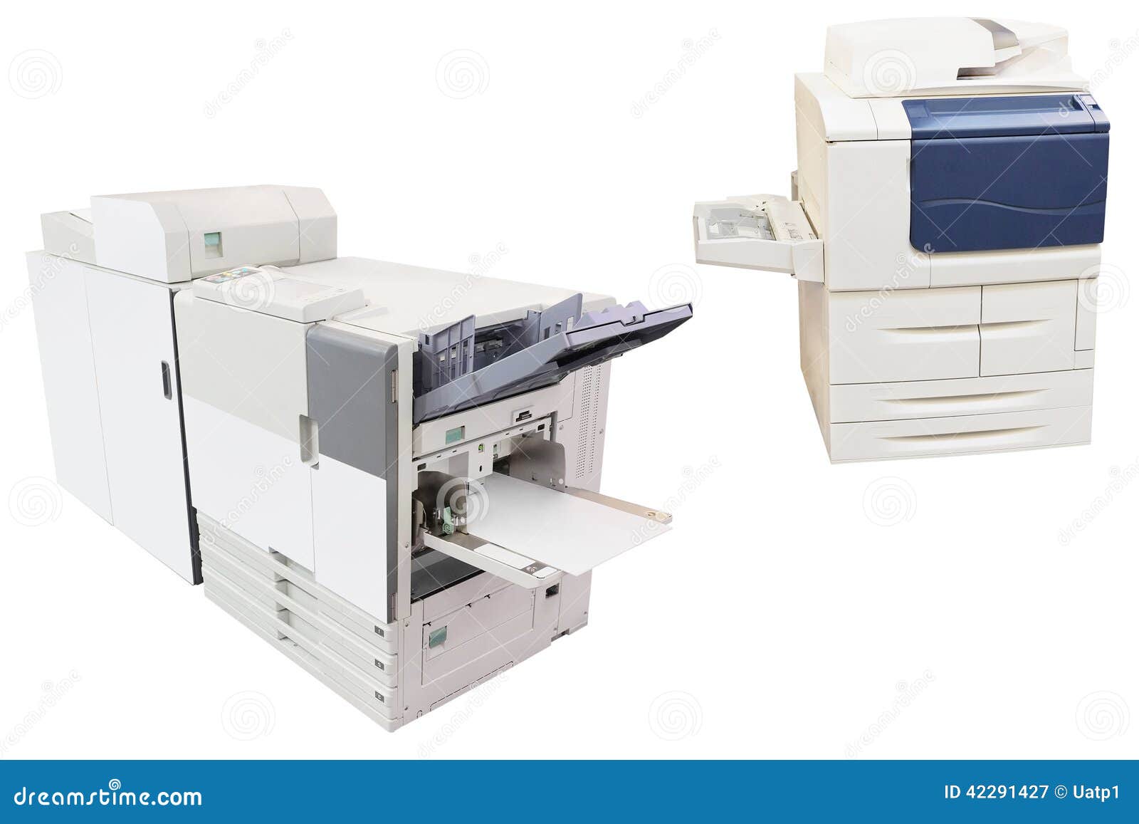 Professional Printing Machine Stock Image - Image of inkjet, factory ...