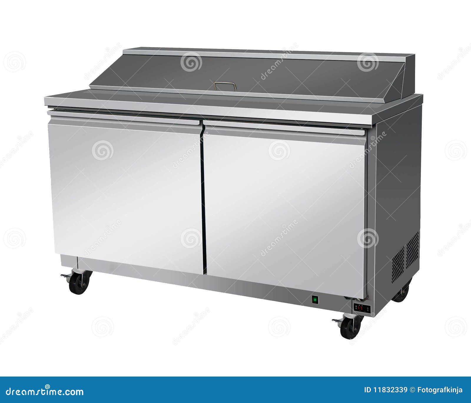 Professional Refrigeration Chest Stock Illustration - Illustration of ...
