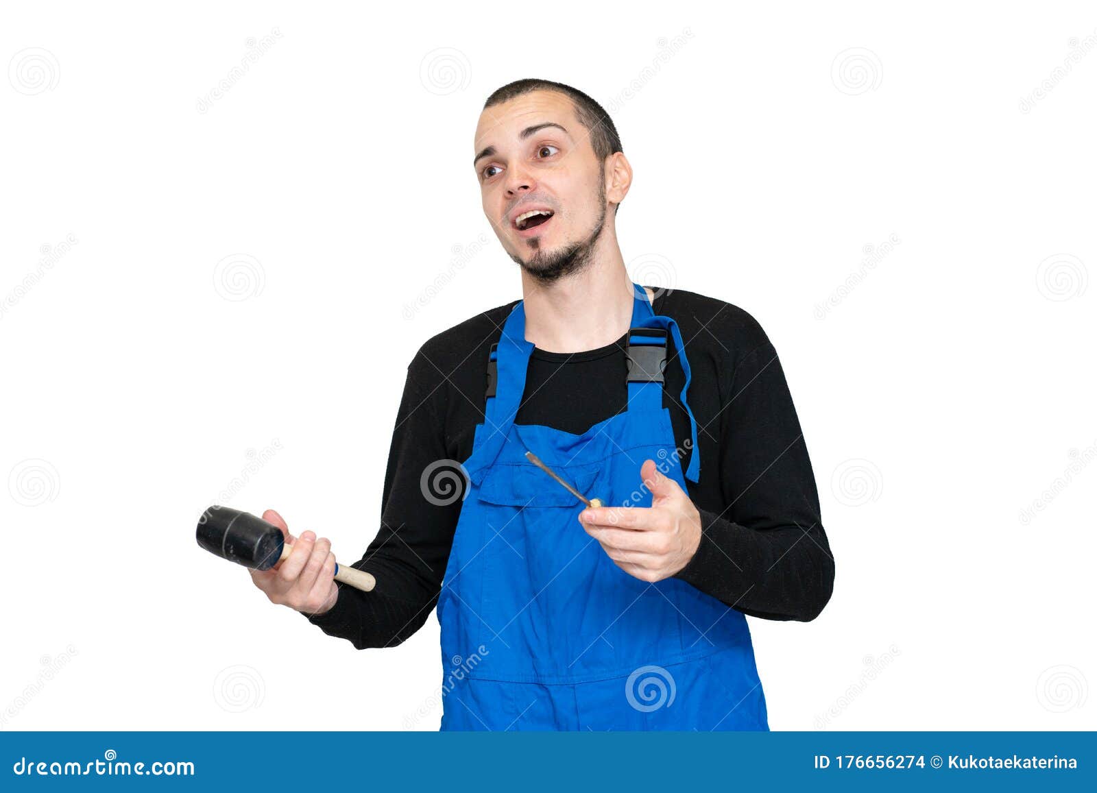 Professional Repair, Installation and Maintenance Technician. in a Work ...