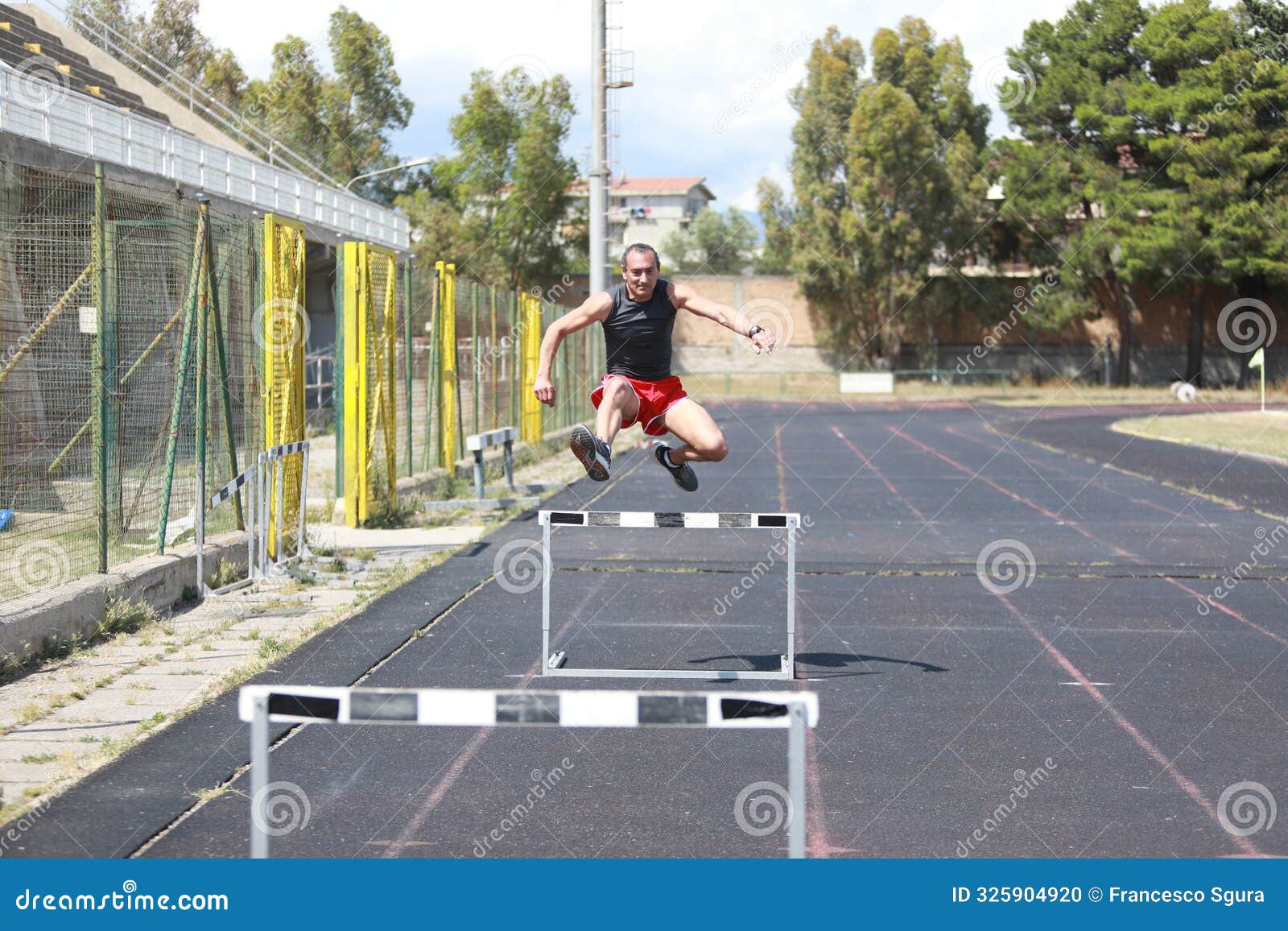 Obstacle Run is the Most Difficult Training Stock Photo - Image of ...