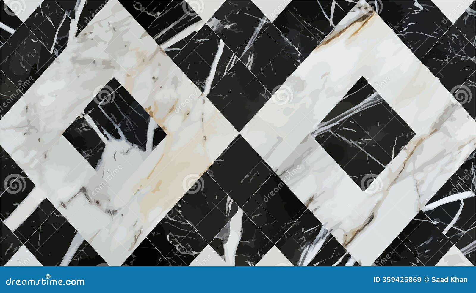 Professional Seamless Black and White Checker or Chess Board Pattern ...