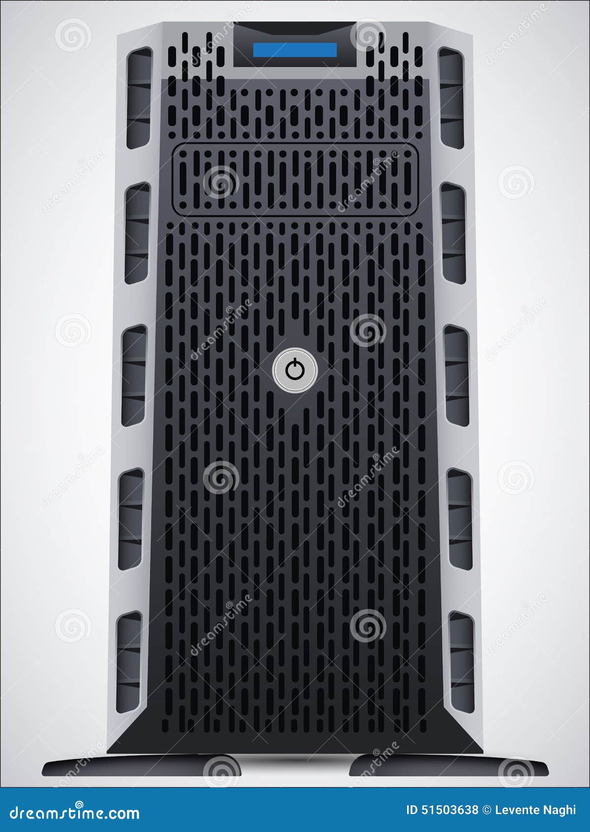 Professional server stock vector. Illustration of storage - 51503638