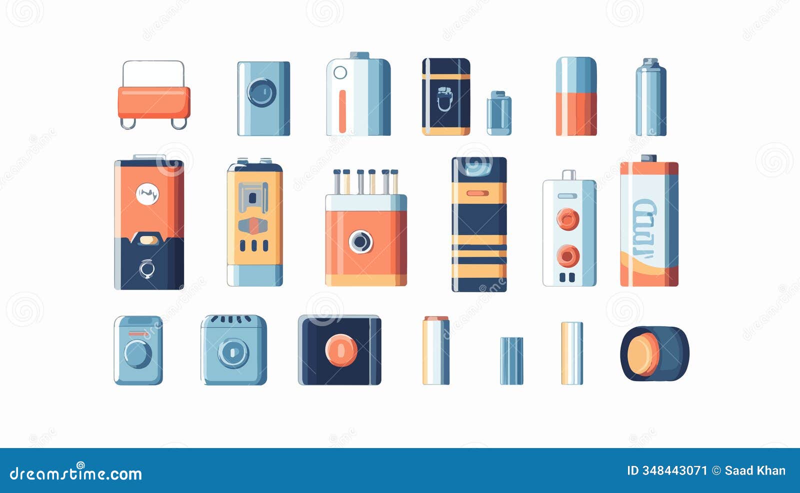 Professional Set of Metal Batteries Button Cell Accumulators for ...