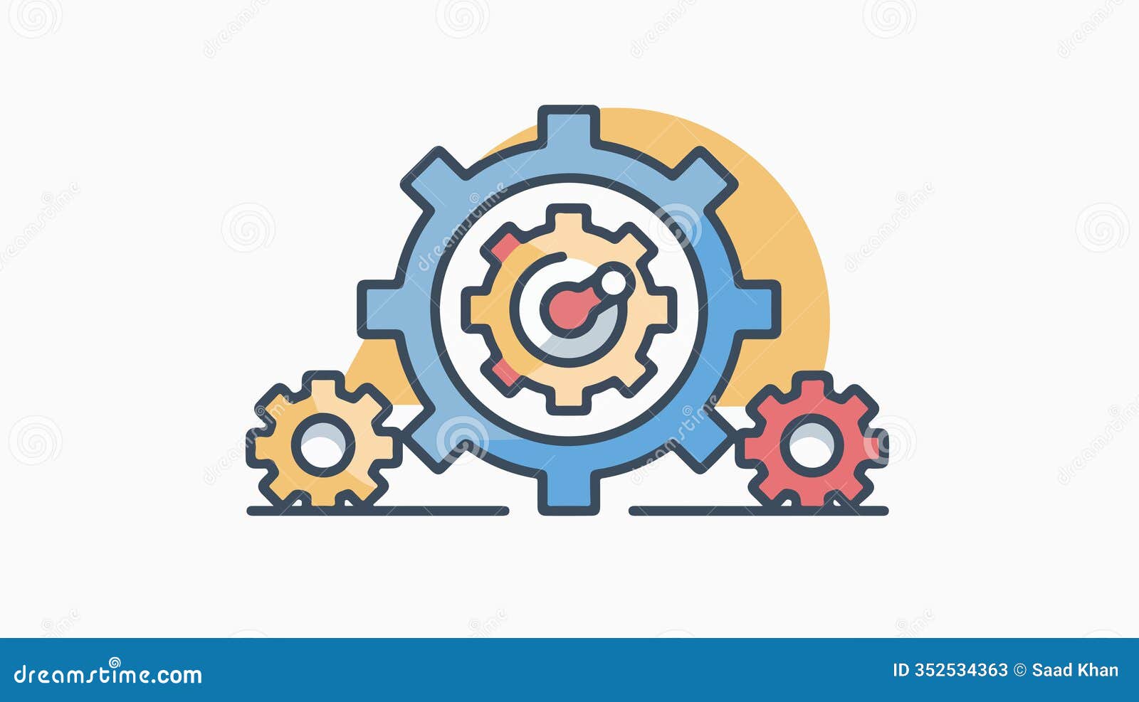 Professional Settings Icon for Setup and Settings - Visual ...