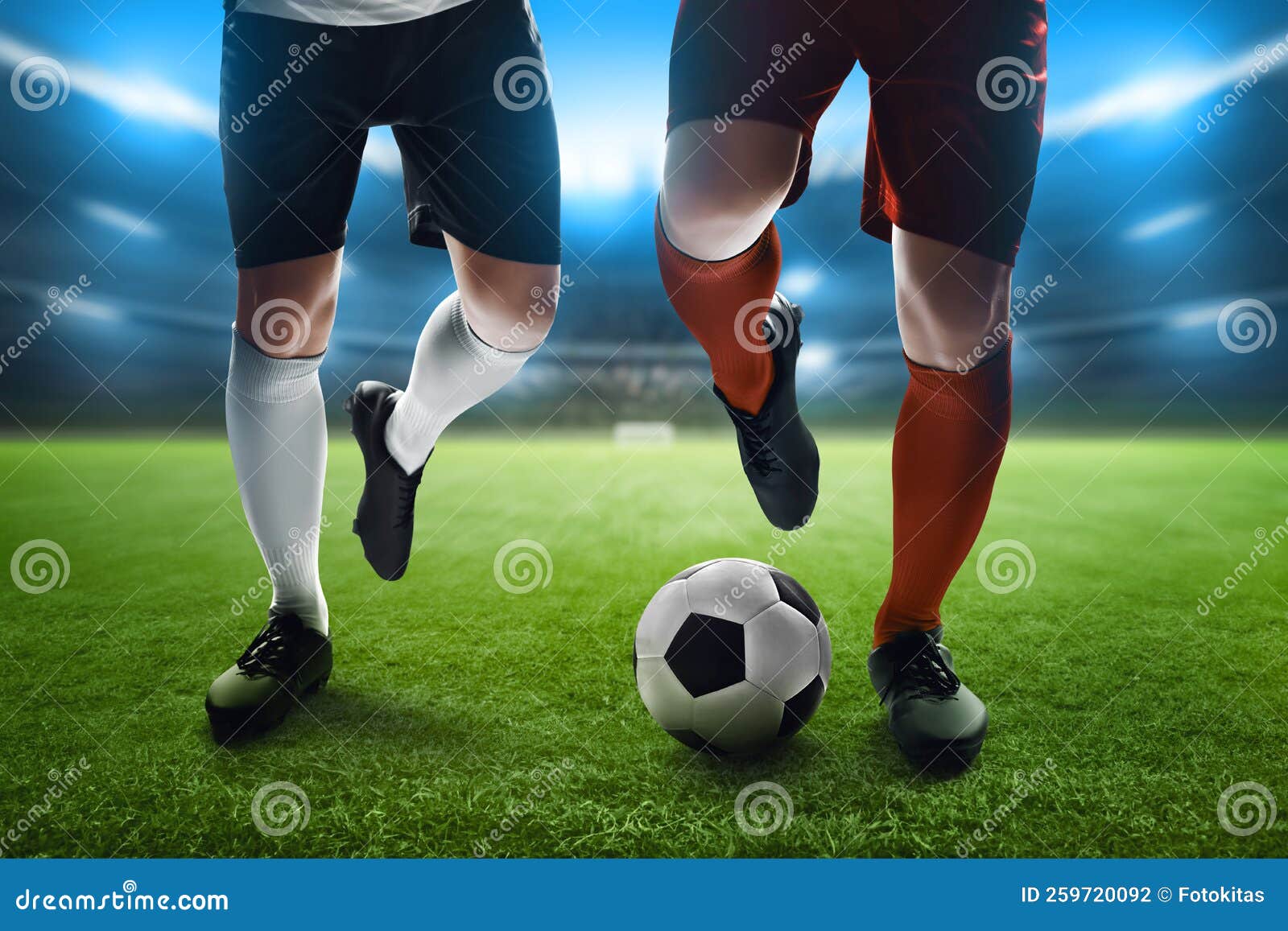 Professional Soccer Player on Action Stock Photo - Image of play ...