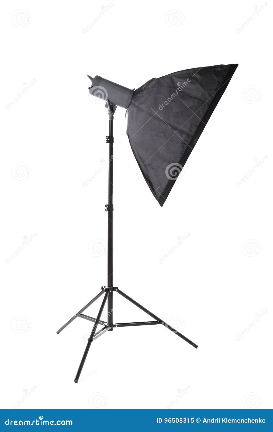 A Professional Softbox Isolated on a White Background. Professional ...