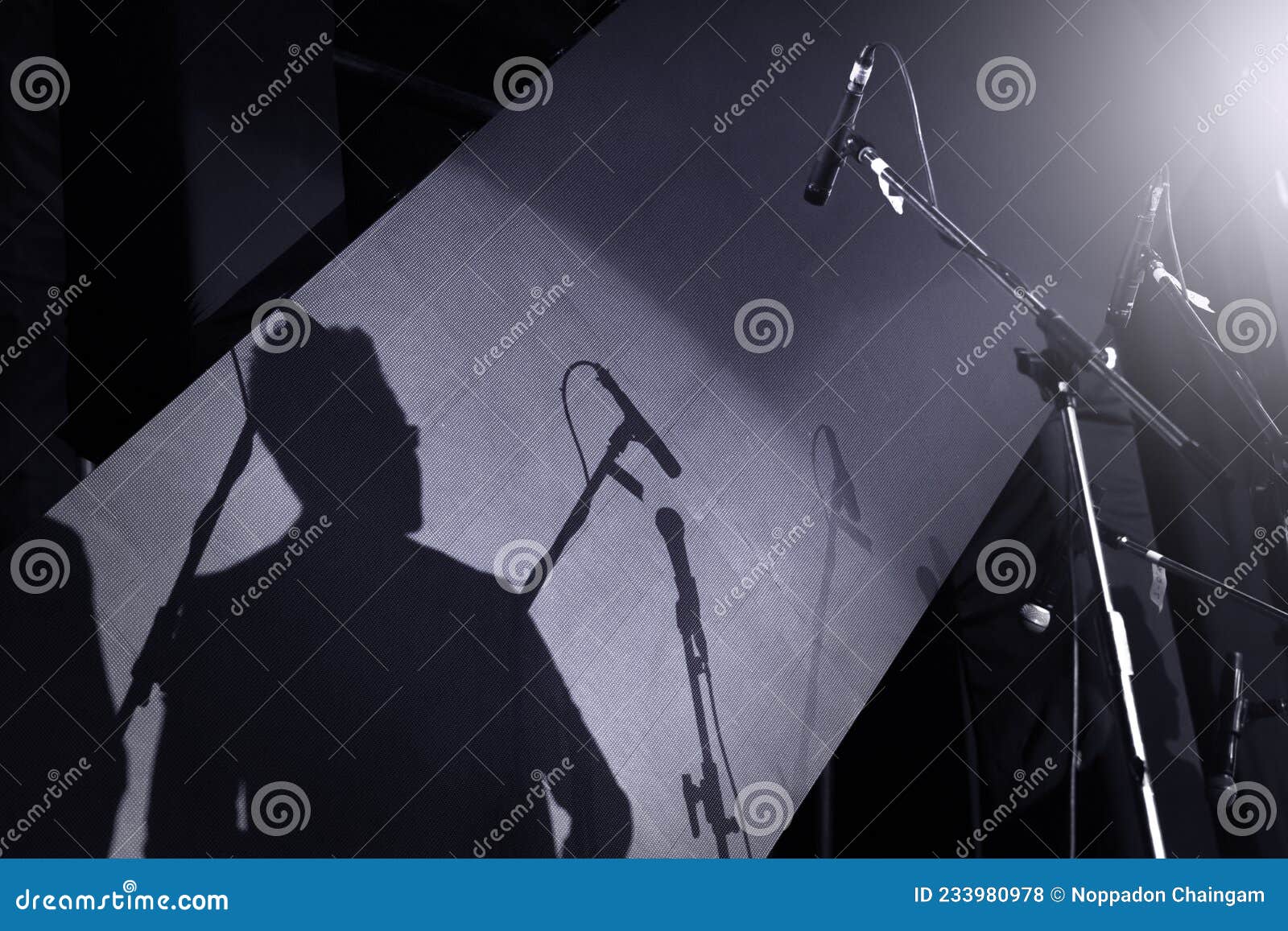 A Professional Speech or Presentation on Stage Stock Photo - Image of ...