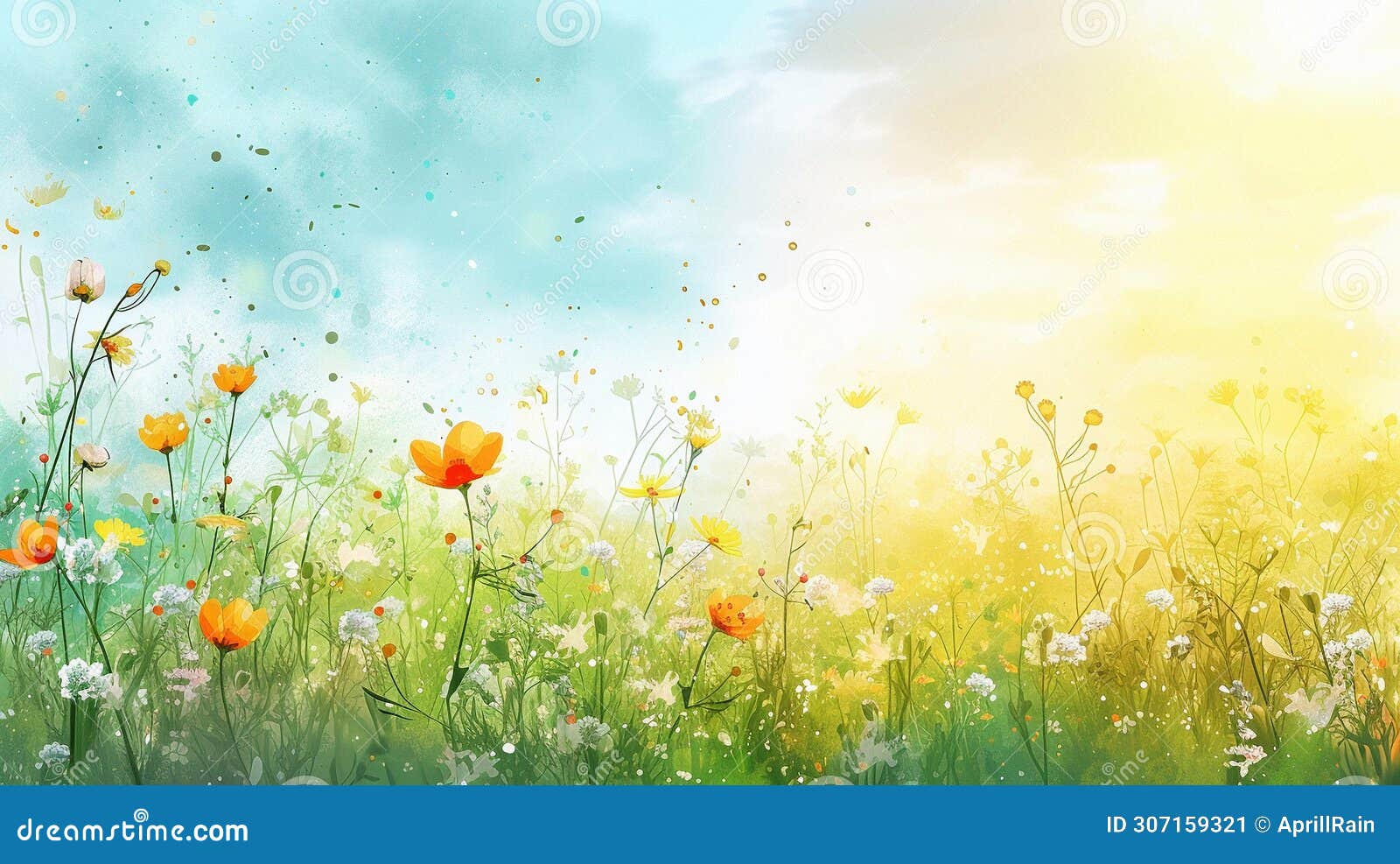 Professional Spring and Summer Background. for Presentations and ...