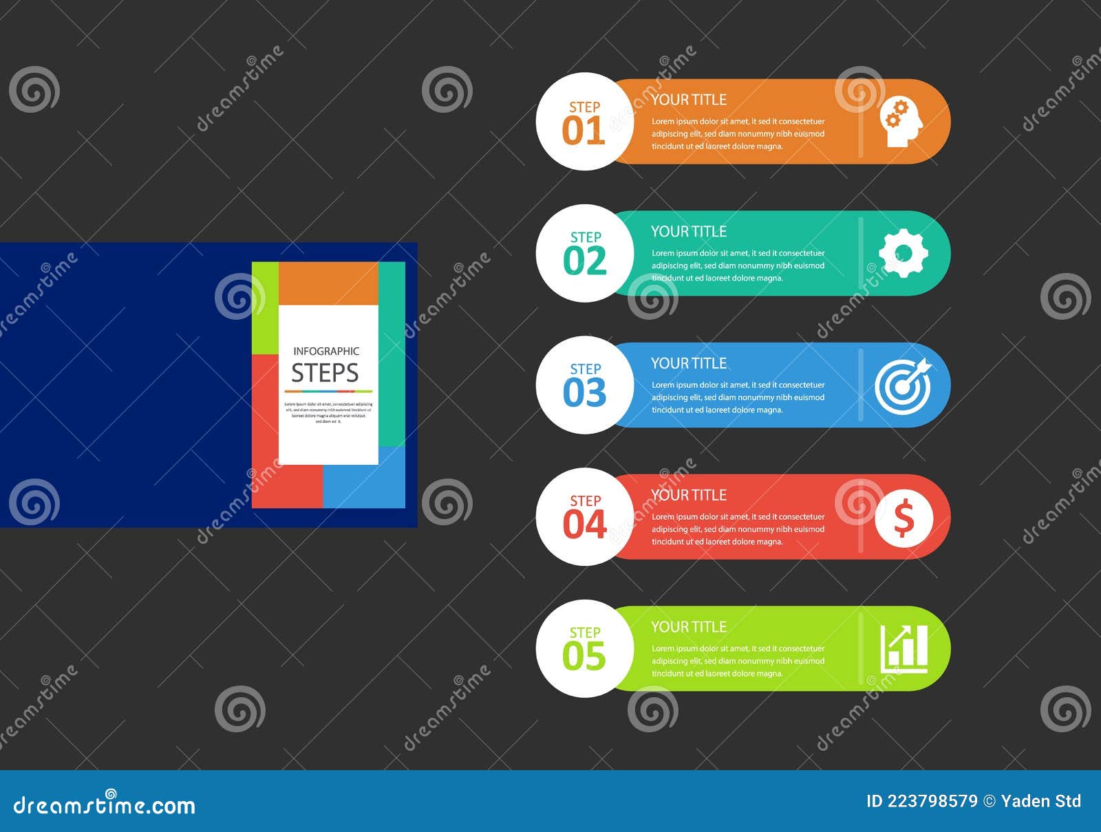 Professional Steps Infographic. Vector Illustration Stock Vector ... Professional Steps Infographic. Vector Illustration Stock Vector ...
