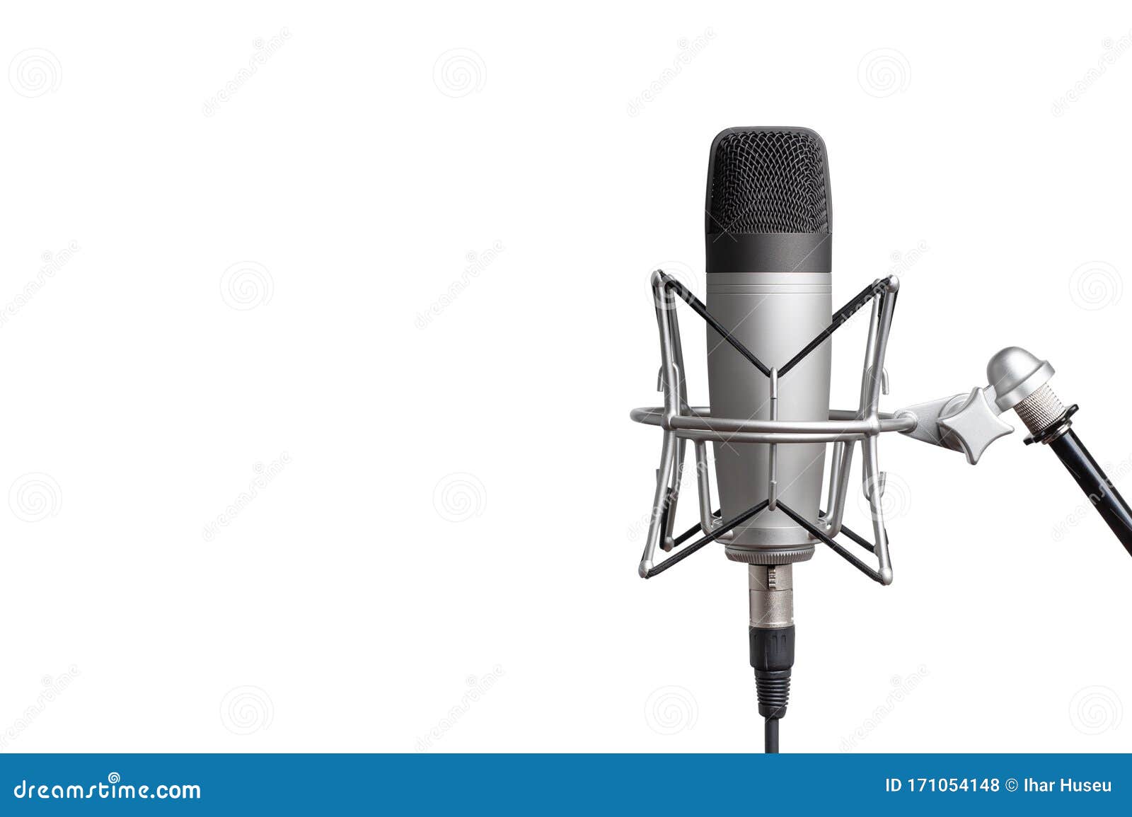Studio Microphone Background