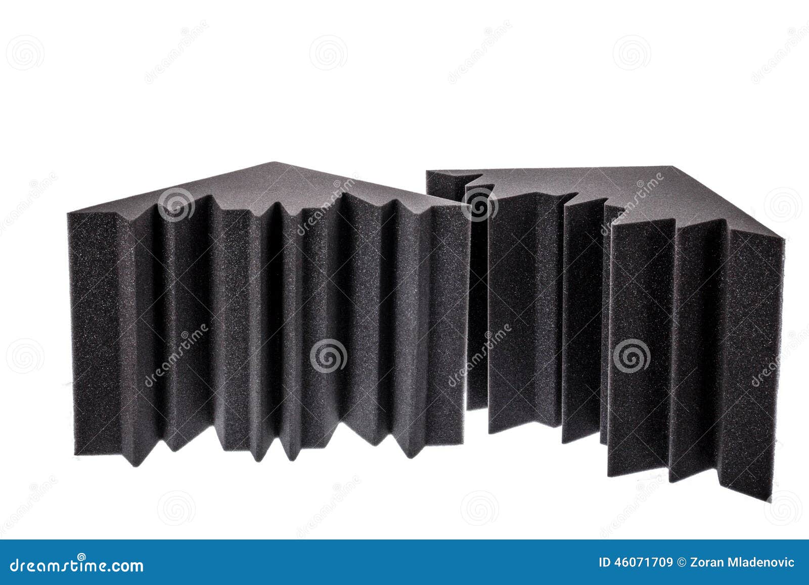 Professional Studio Insulation Material and Noise Isolation Stock Image ...