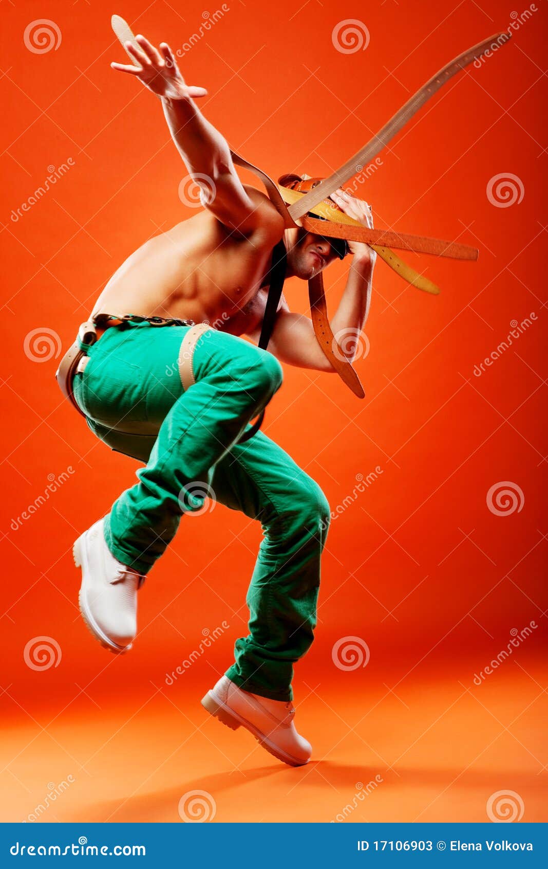 Professional stunt dancer stock image. Image of music - 17106903