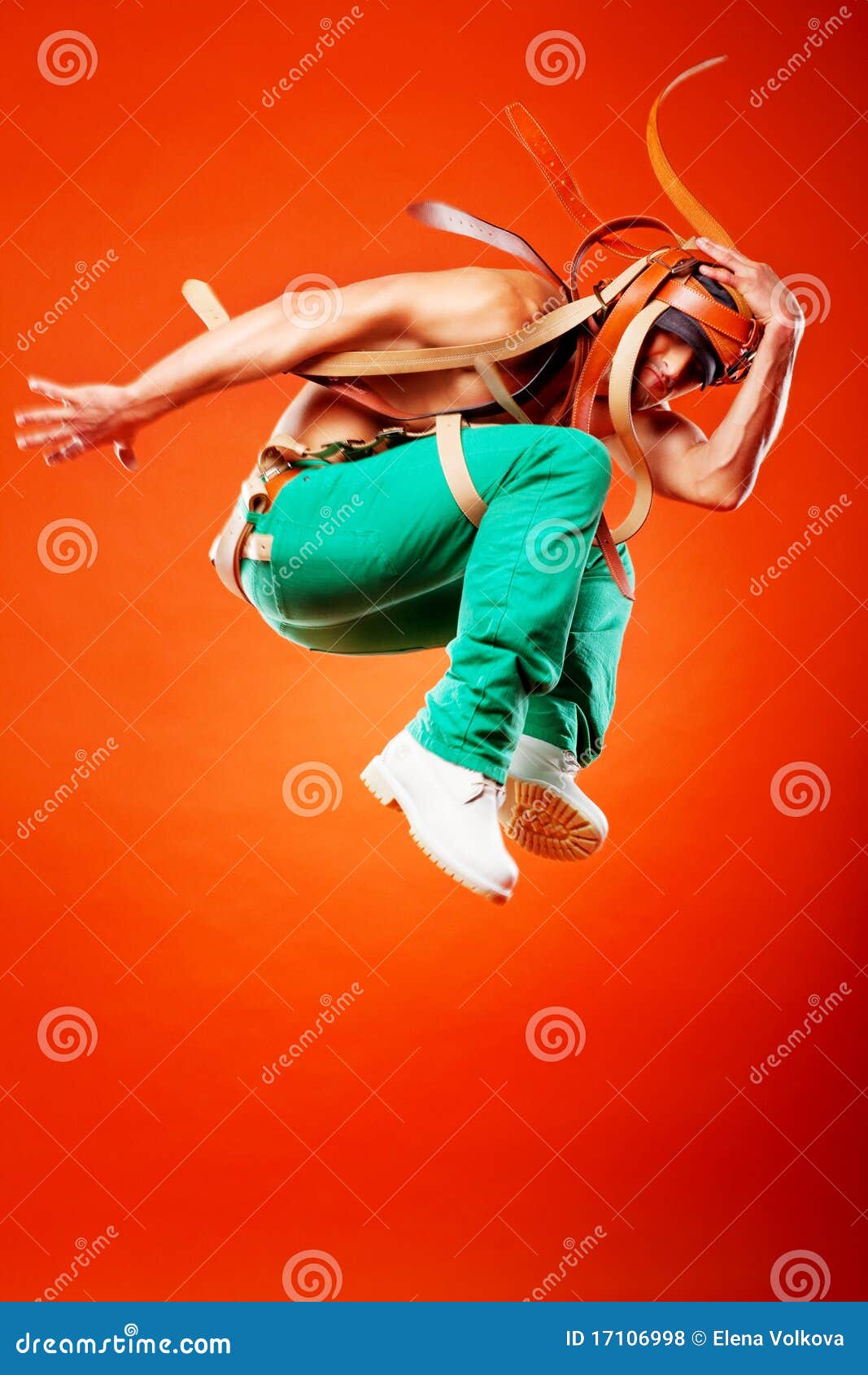 Professional stunt dancer stock photo. Image of jump - 17106998