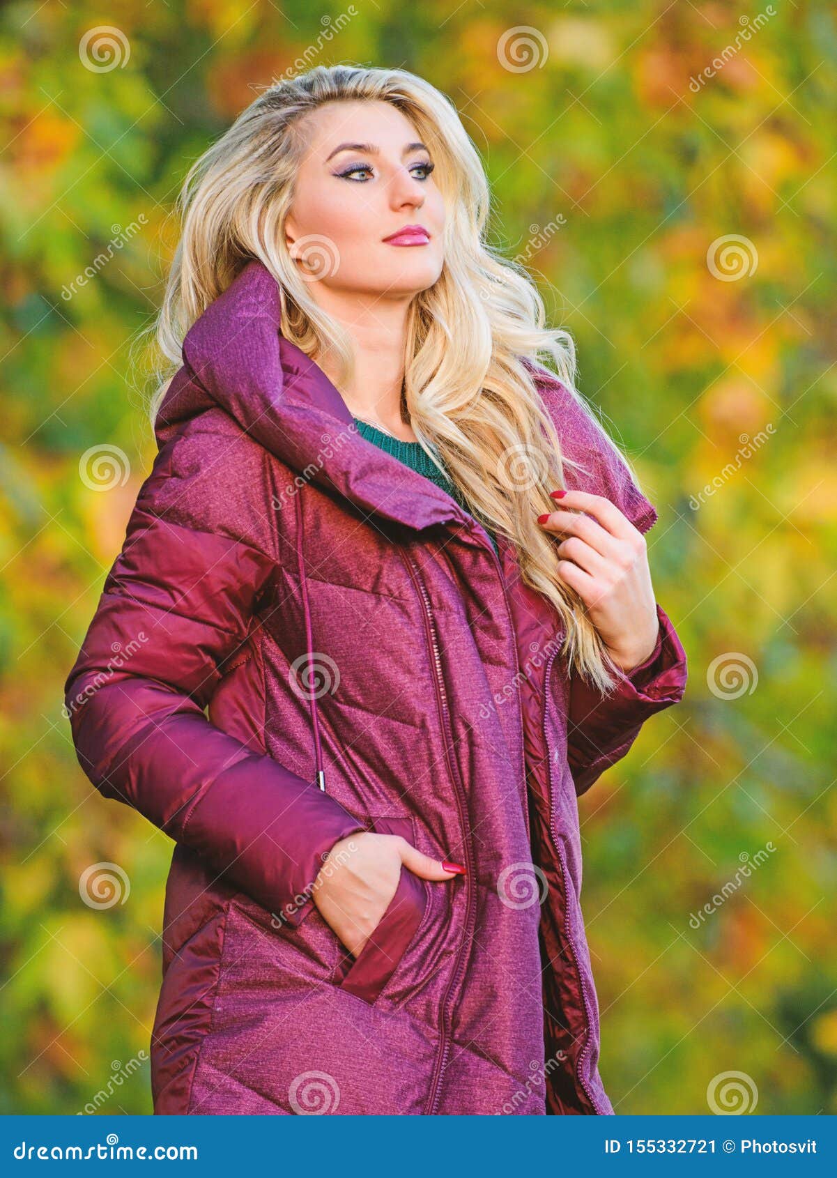 Professional Stylist Advice Woman Wear Extra Volume Jacket Girl