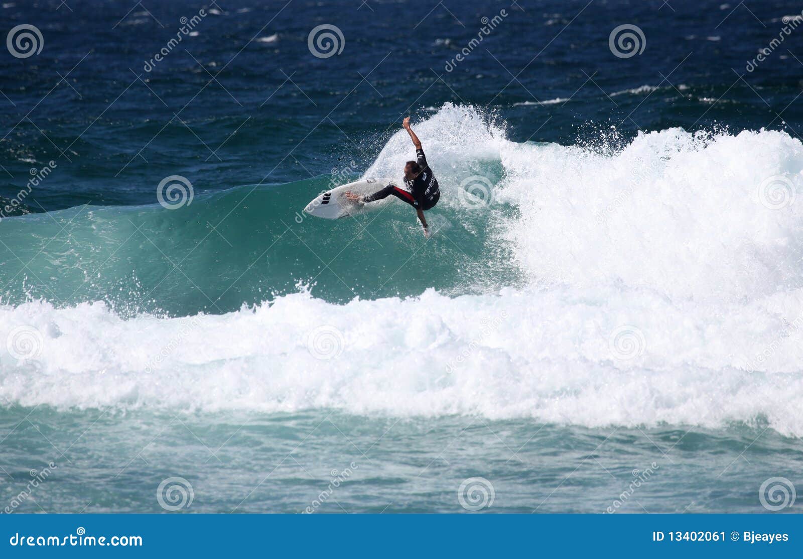 Professional surfer editorial photo. Image of australian - 13402061