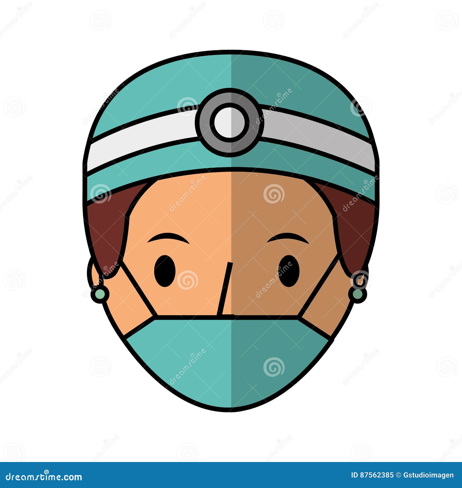 Professional Surgeon Avatar Character Stock Vector - Illustration of ...