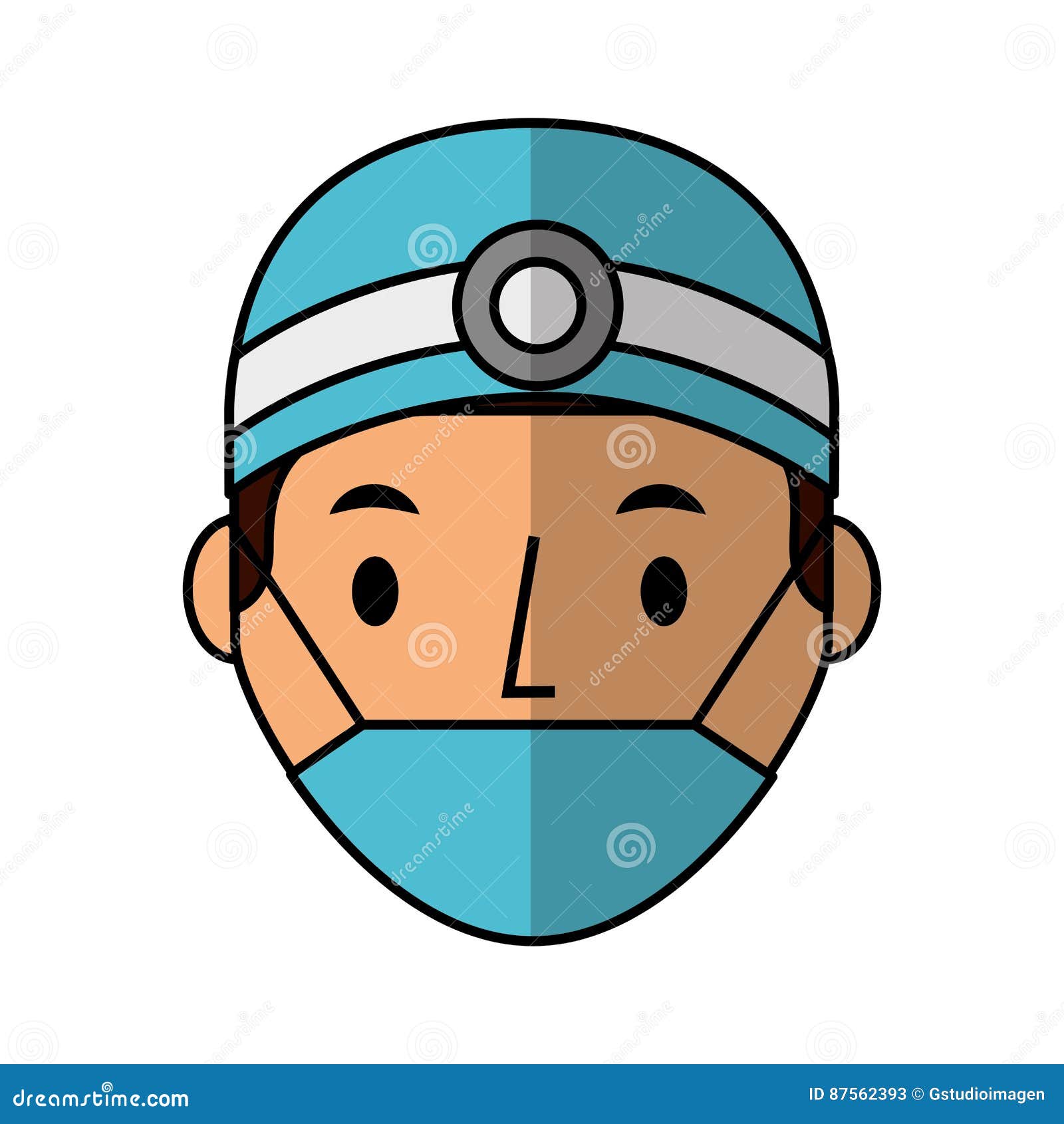 Professional Surgeon Avatar Character Stock Vector - Illustration of ...