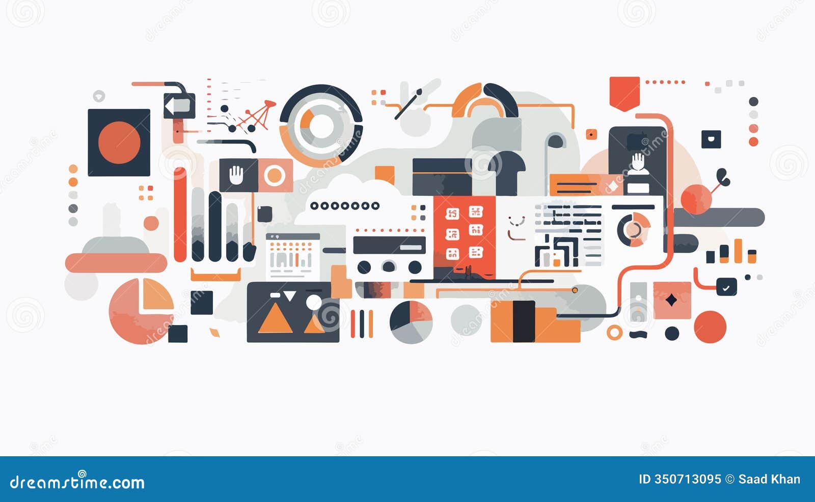 Professional System Administration Abstract Concept Vector Illustration ...