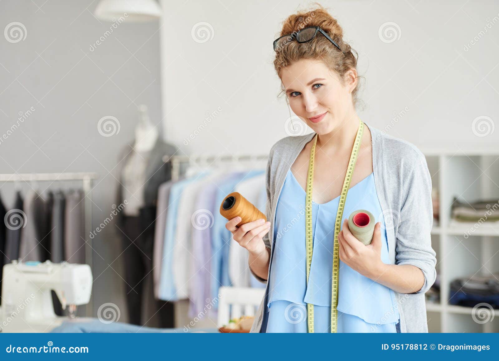 Professional tailor stock photo. Image of industry, occupation - 95178812
