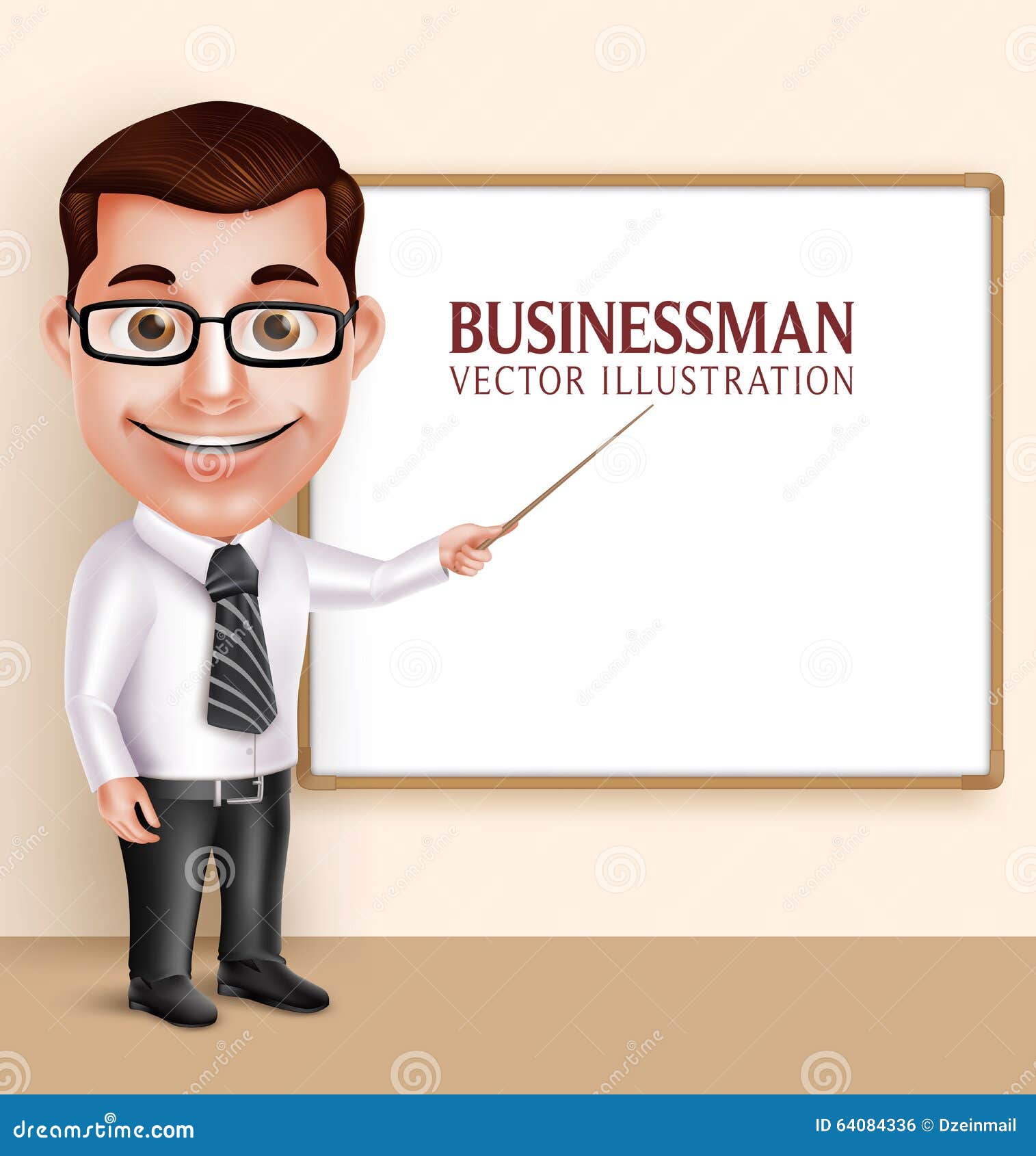 Professional Teacher Man or Professor Vector Character Teaching Stock ...