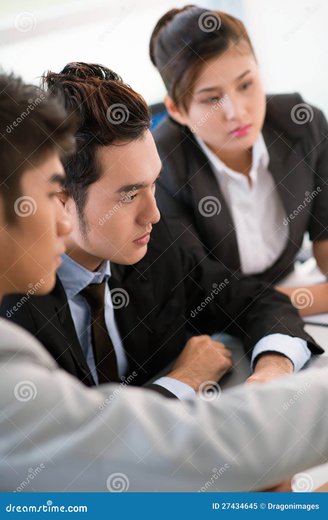 Professional team stock image. Image of elegant, businesswoman - 27434645