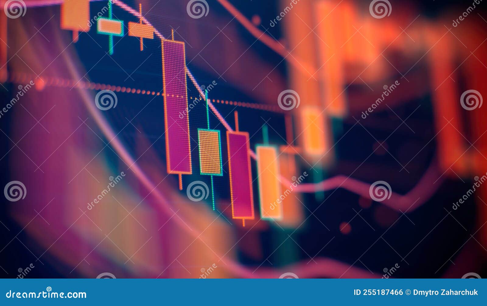 Professional Technical Analysis on the Monitor of a Computer ...