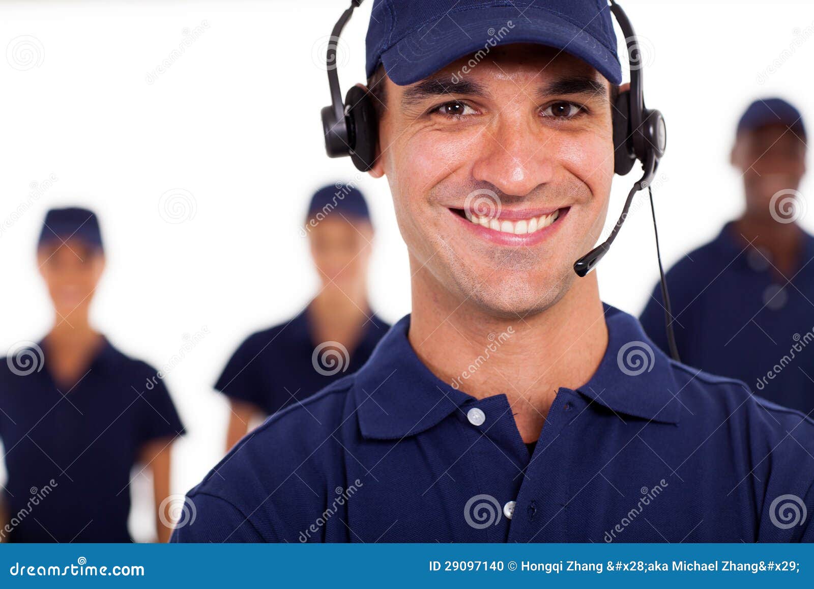 Professional it technician stock photo. Image of call - 29097140