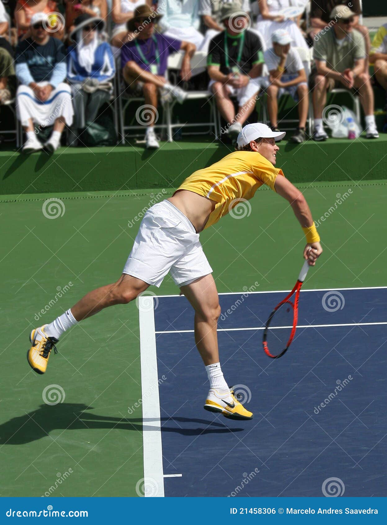 Professional Tennis Player. Editorial Photo - Image of berdych, indian ...