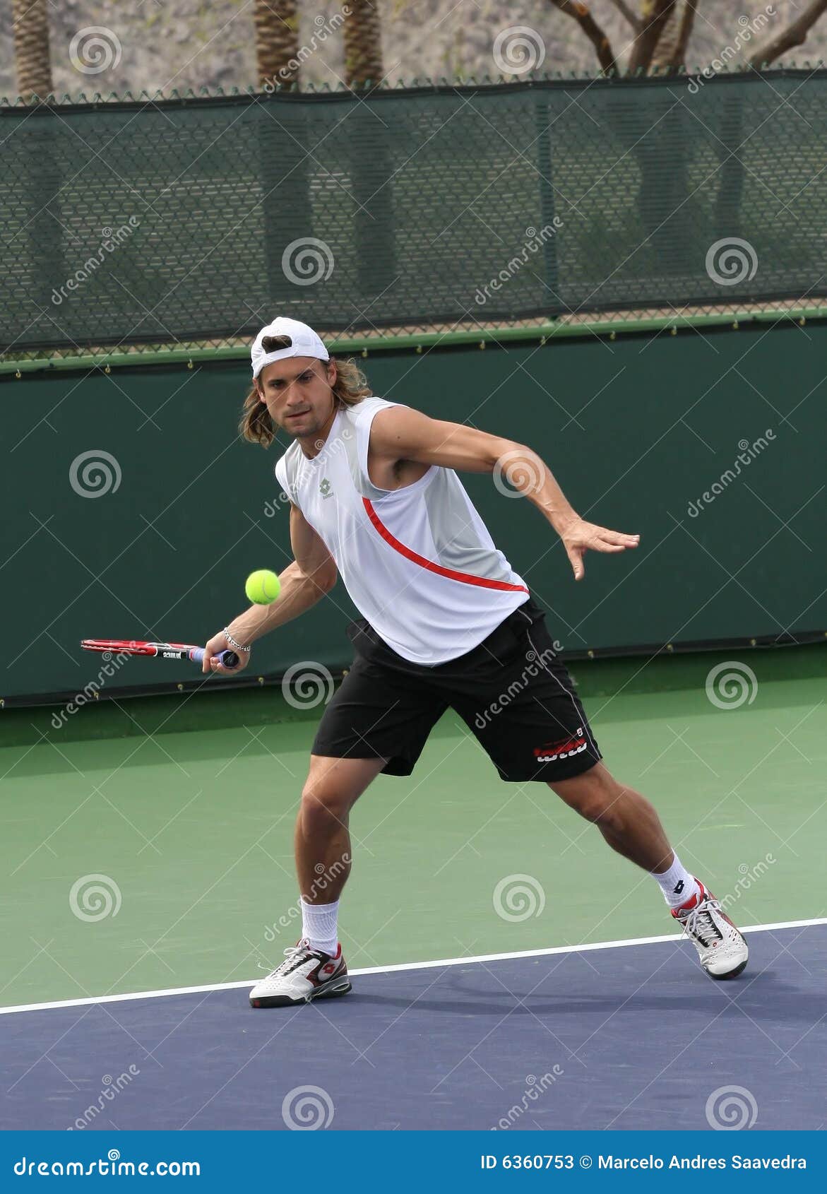 Professional Tennis Player. Editorial Stock Photo - Image of ferrer ...