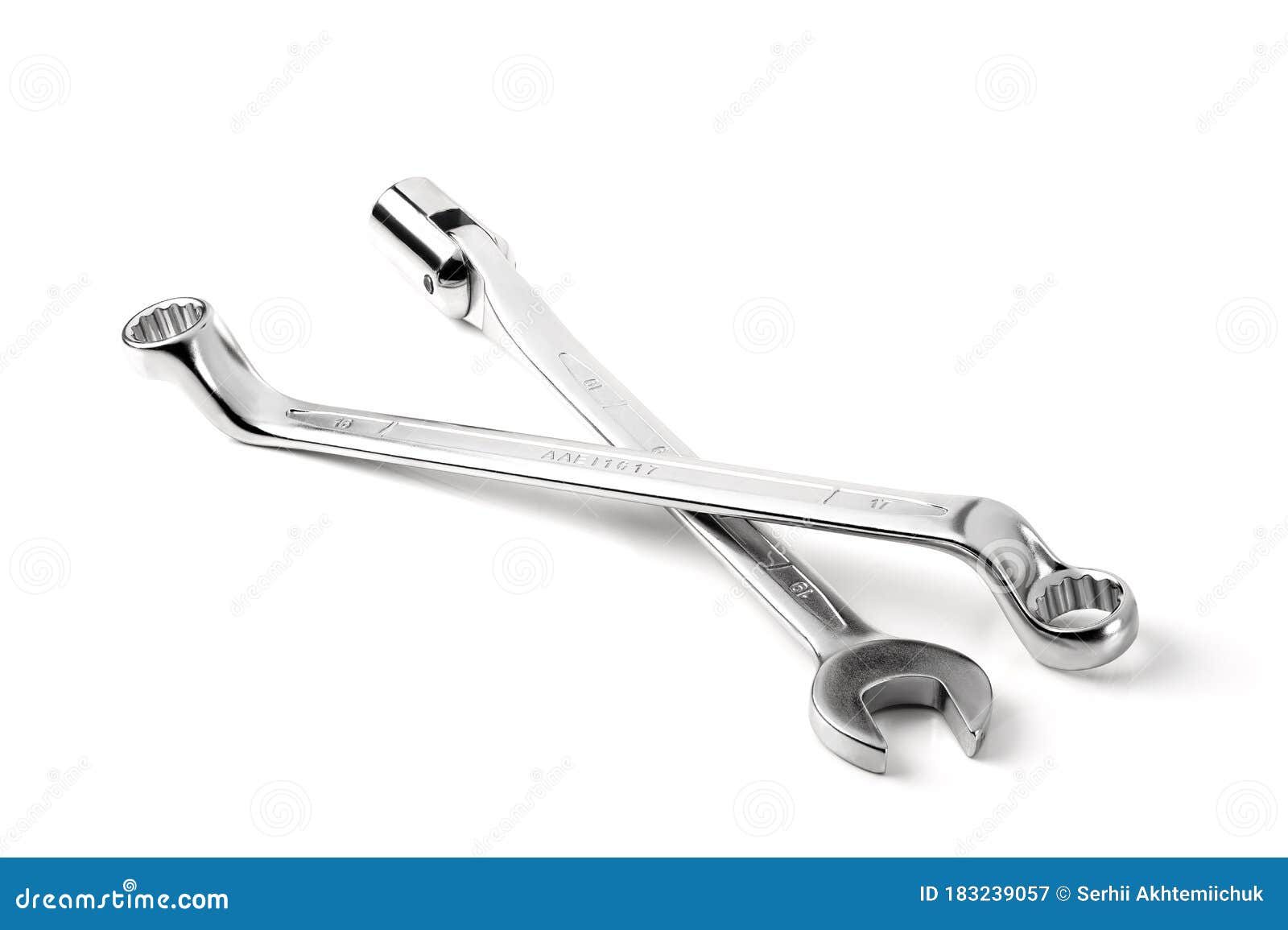 .Professional Tool for Car Repair and Maintenance Isolated on a White ...