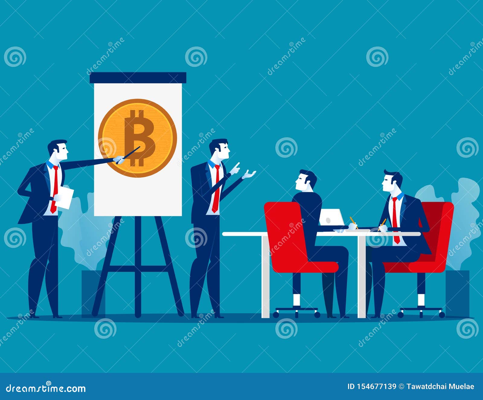 Professional Training, Business Presentation, Concept Business Vector ...