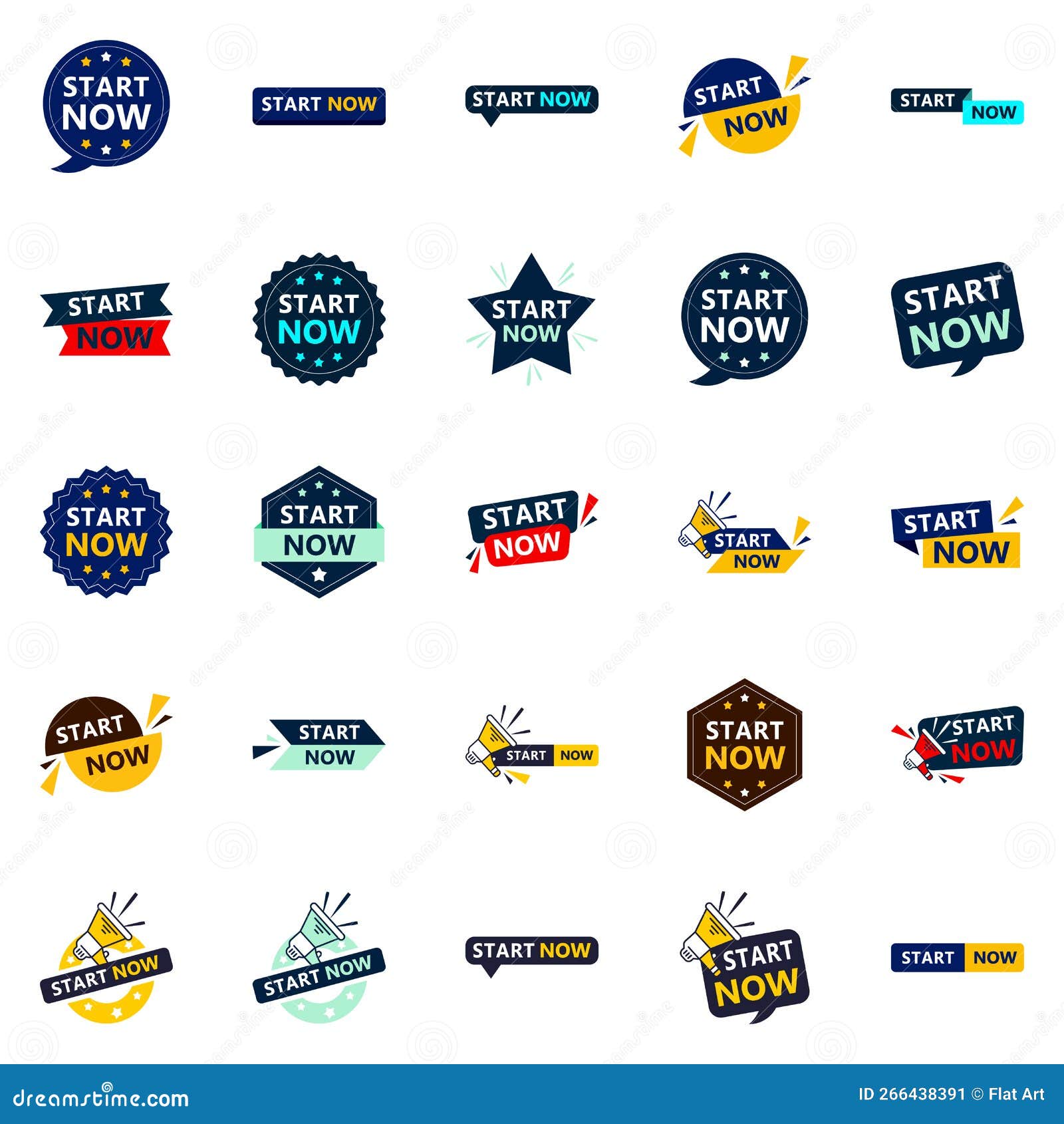 25 Professional Typographic Designs for Encouraging Action Start Now ...