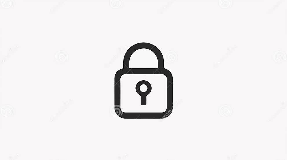Professional Unlock Icon for Web and UI Design Stock Illustration ...