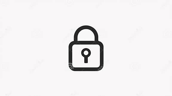 Professional Unlock Icon for Web and UI Design Stock Illustration ...