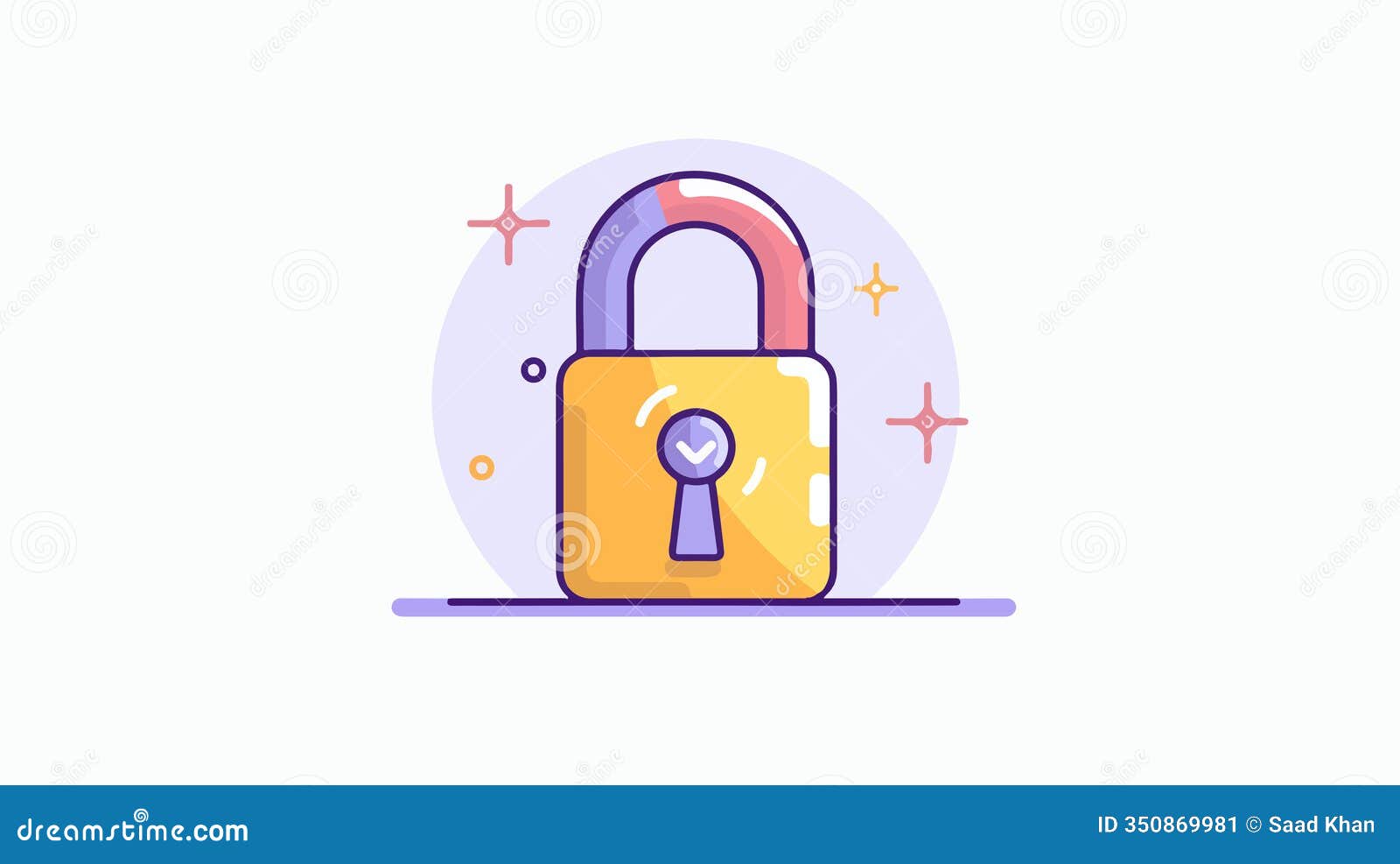 Professional Unlock Icon for Web and UI Design Stock Illustration ...