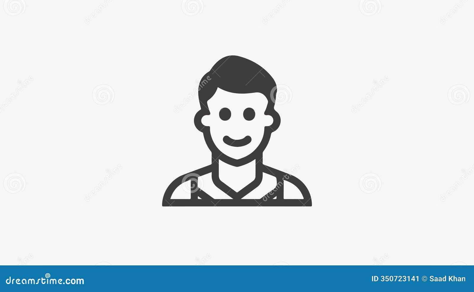 Professional User Profile Icon for Basic Web Design with Modern ...