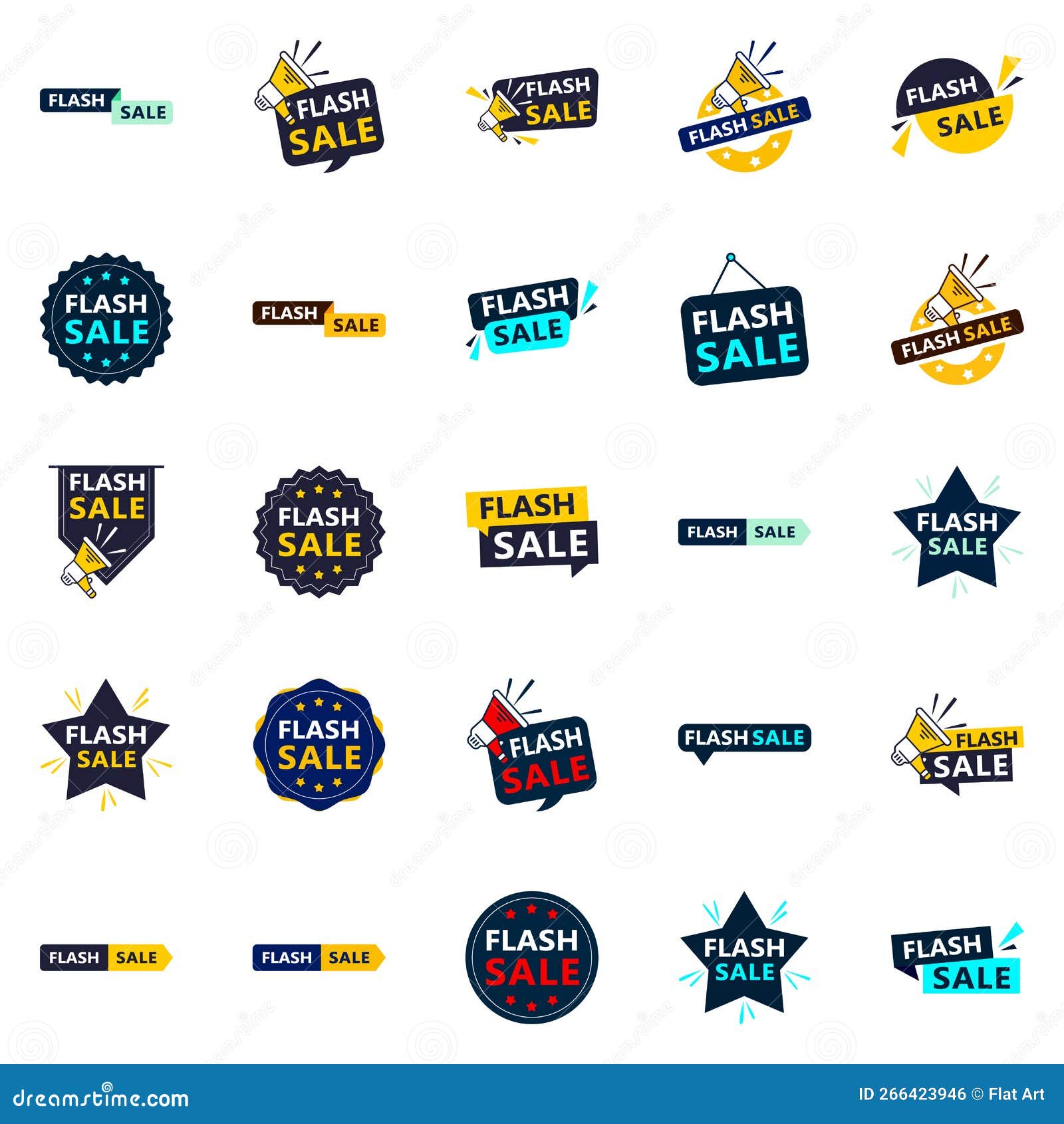25 Professional Vector Designs in the Flash Sale Bundle Perfect for ...