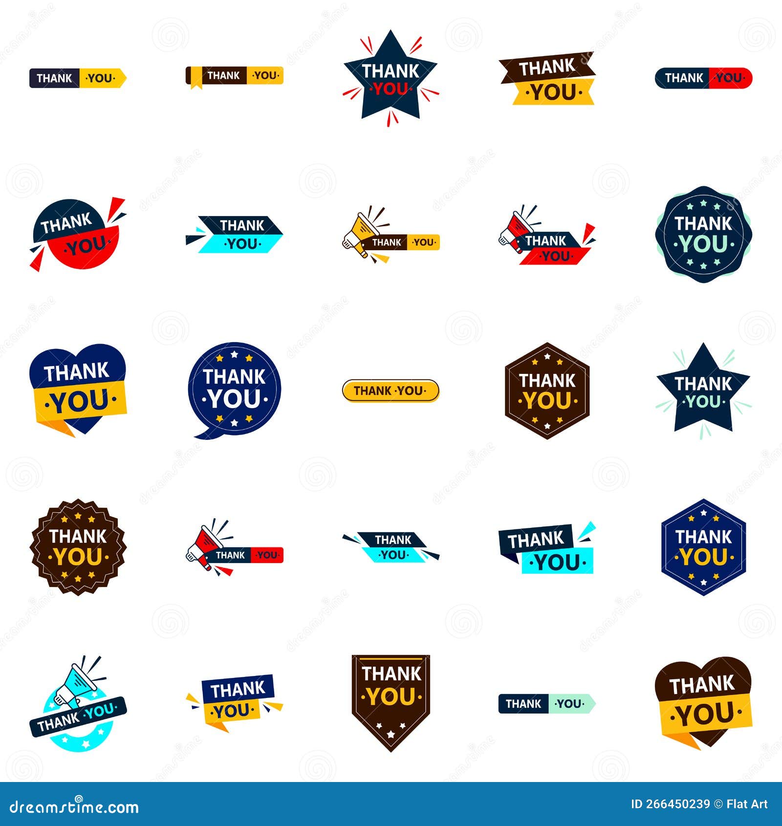 25 Professional Vector Designs for Showing Appreciation Stock Vector ...