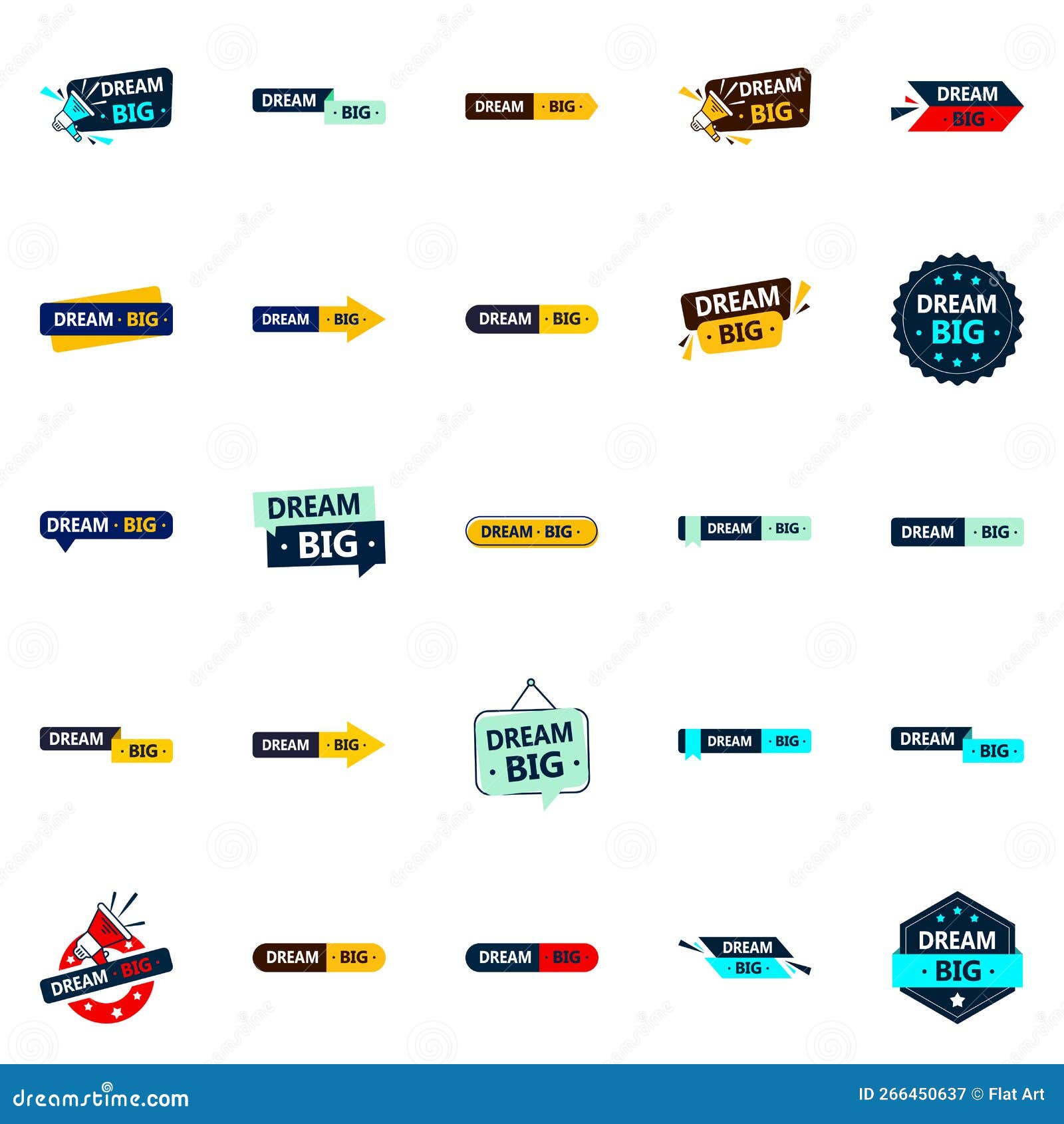 25 Professional Vector Images for Setting and Achieving Big Goals Stock ...