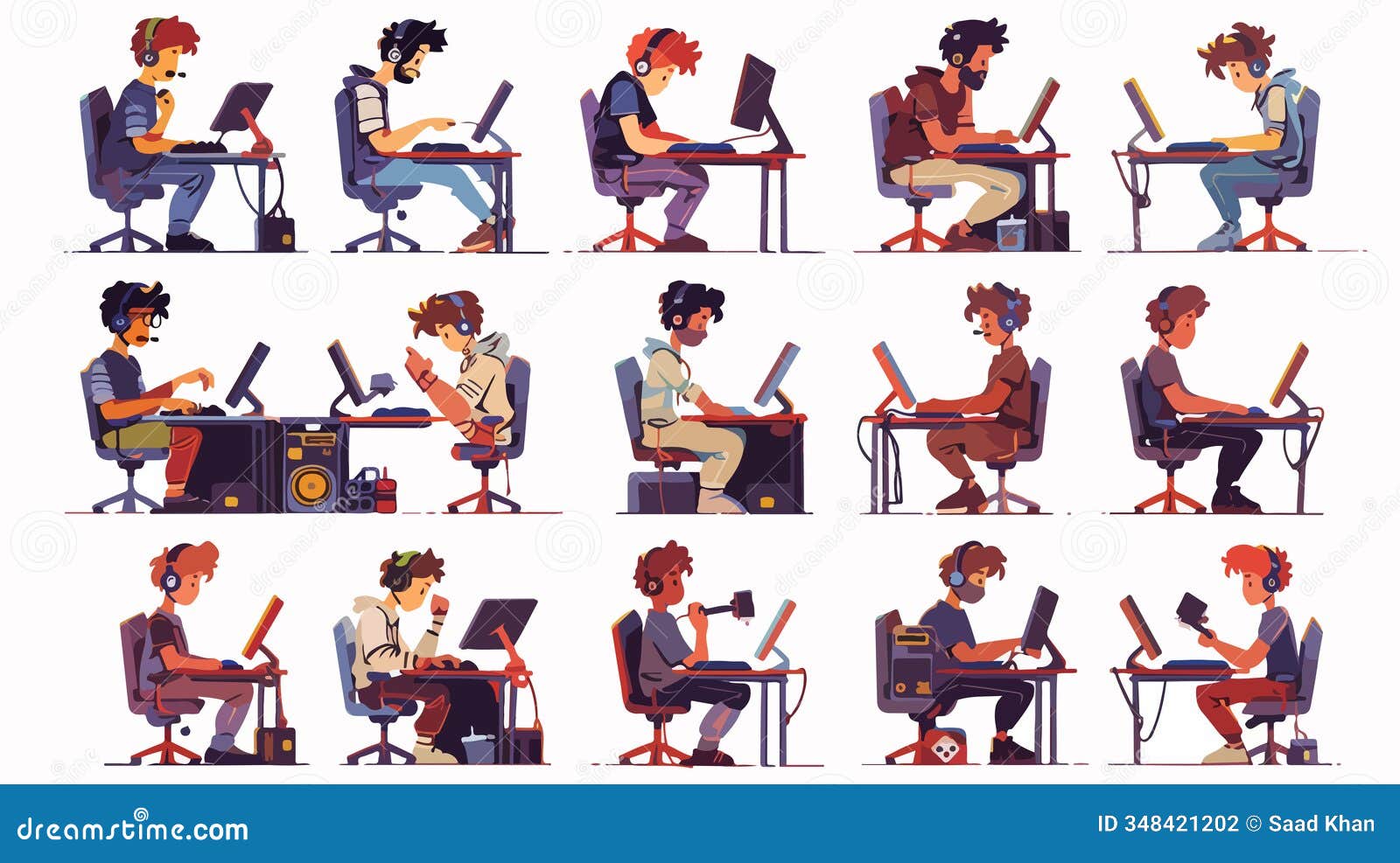 Professional Video Game Developer Designing Characters for Gameplay ...