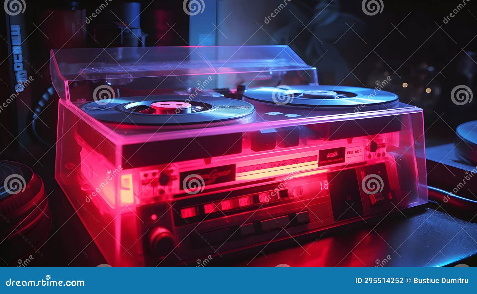 Professional Video Recorder Control Pannel Stock Photo - Image of ...